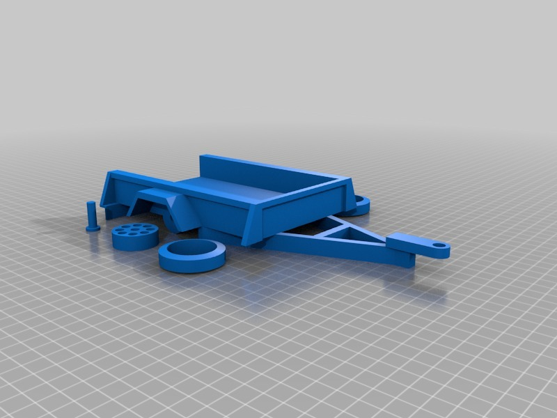 Archivo 3D gratis Tráiler (actualización)・Plan de la impresora 3D para ...