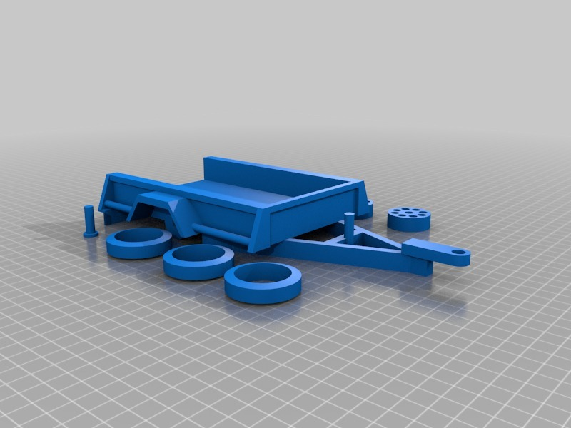 Free 3D file Trailer (Update 2)・3D printing idea to download・Cults