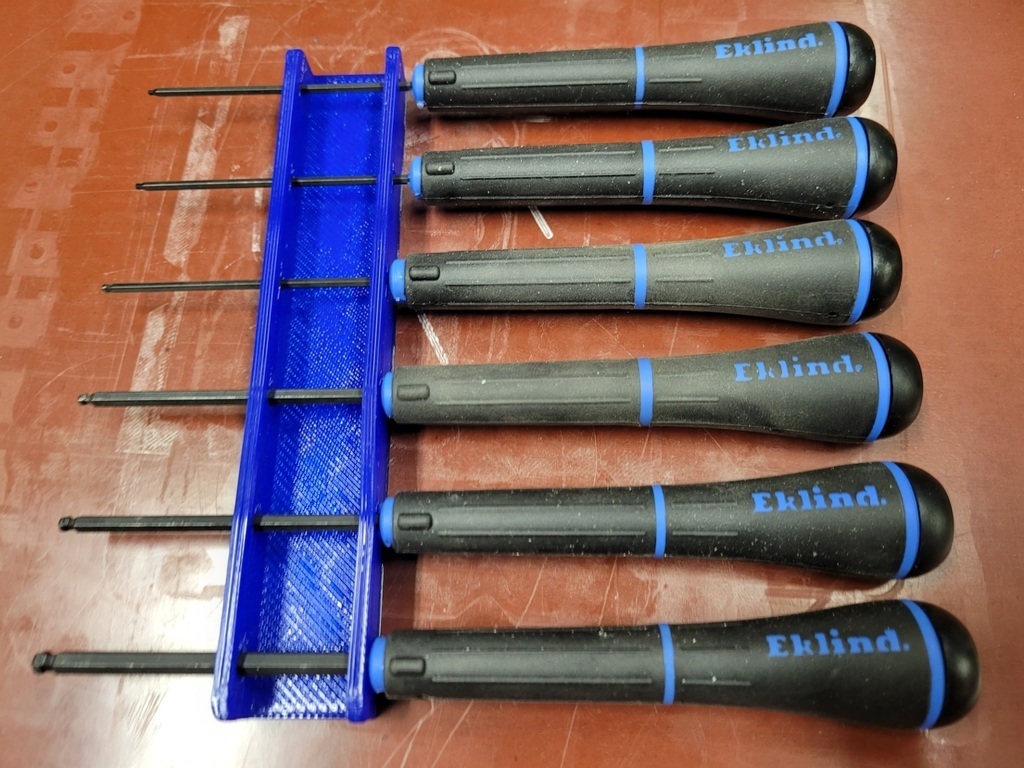 Free 3D file Eklind Ball-end Hex Driver Holder・Design to download and 3D print・Cults