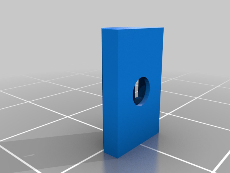 Fichier 3D gratuit Ecrous M3 pour profilés aluminium 20/20 type Misumi ...