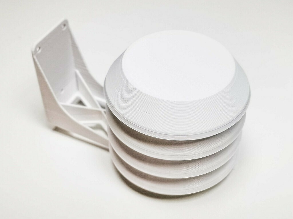 Free 3D file Stevenson screen for Xiaomi Aqara Temperature, Humidity ...