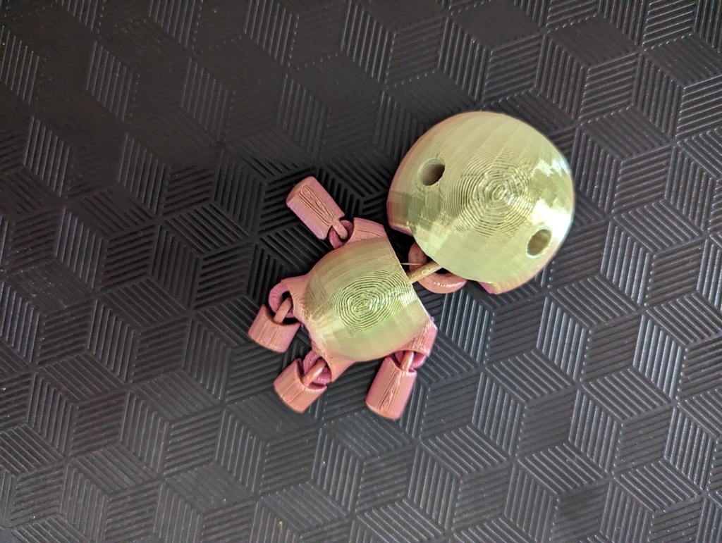 Free 3D file Articulated Wobbly Life character 2・3D printing template ...