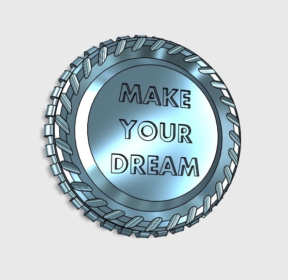 Free 3D file Maker Coin・Design to download and 3D print・Cults