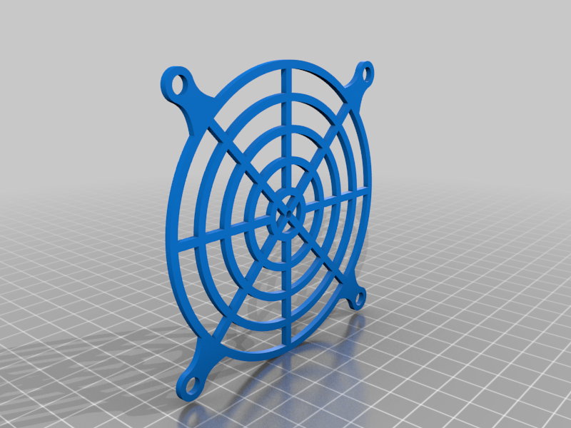 Free 3D file 92mm fan grid・3D print model to download・Cults