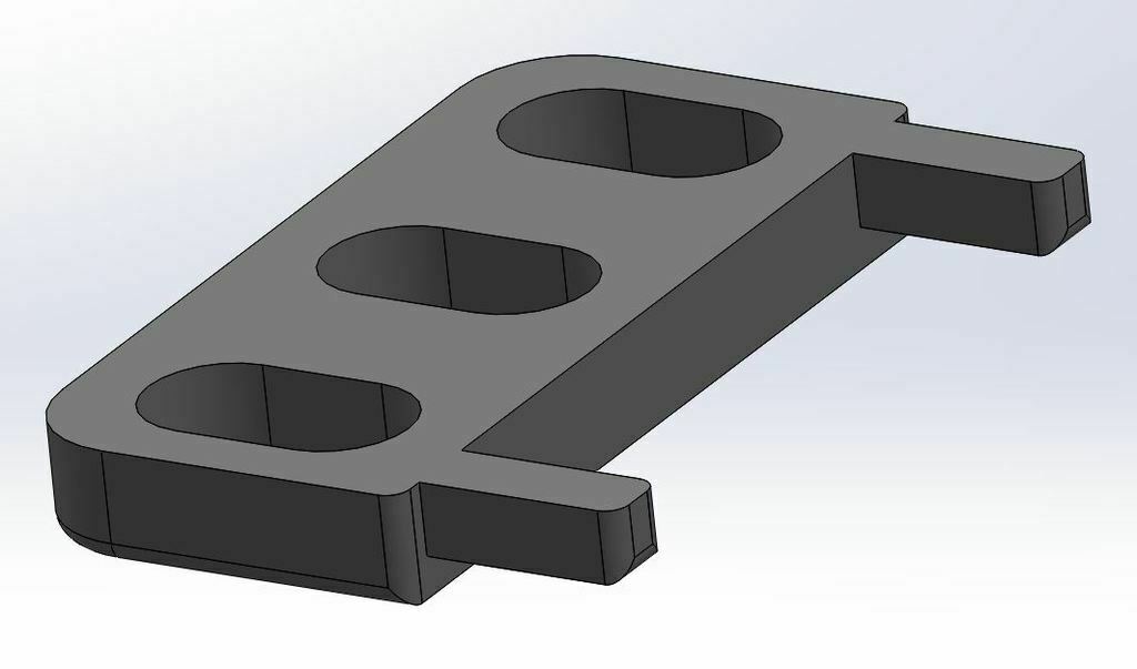 Free 3D file Schroff 1U power strip Bracket 🏢・3D print design to ...