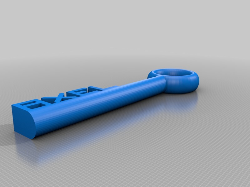 Free 3D file AXEL KEY・3D printer model to download・Cults