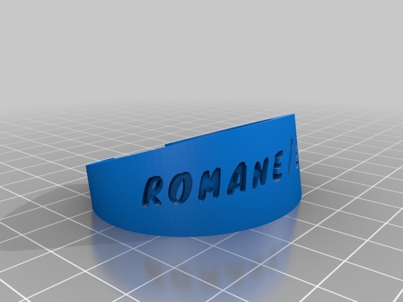 Archivo 3D gratis Pulsera ROMANE・Modelo para descargar y imprimir en 3D ...