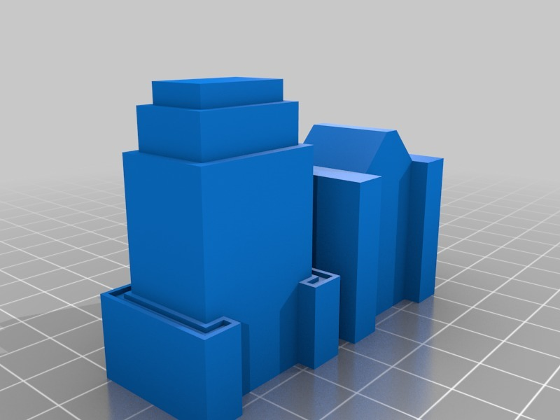 Free 3D file Destructible Building 4・3D printer design to download・Cults