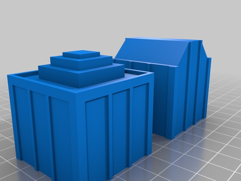 Free 3D file Destructible Building 2 🏗️・Template to download and 3D ...