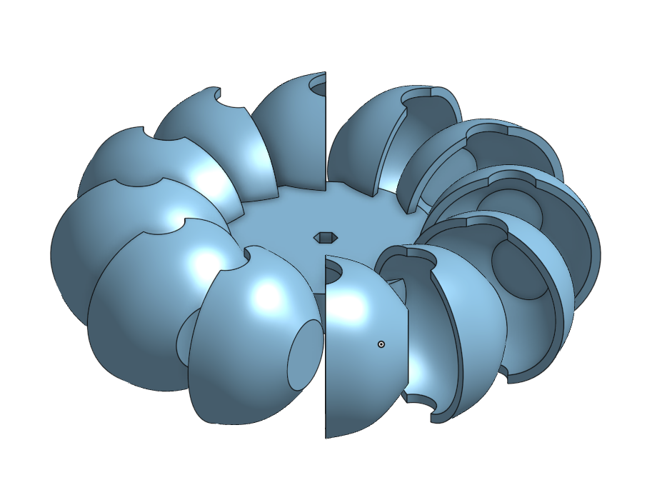 Free 3D file Hydroelectric Pelton Turbine Example・3D printer design to ...