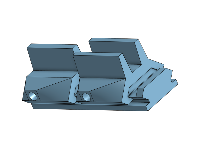 Free 3D file Picatinny Iron Sights (Stationary) 👽・3D printing template ...