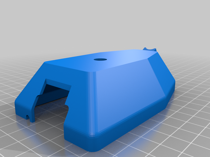 Free 3D file X Axis Gantry Cover with cable channel + zip ties (right ...