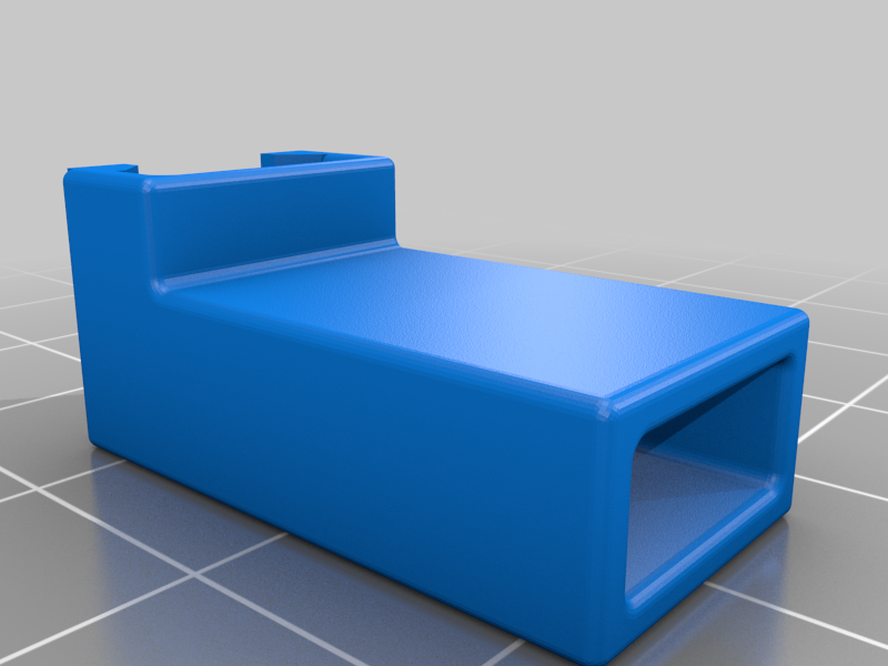Free 3D file cover to USB L adapter・3D printable model to download・Cults