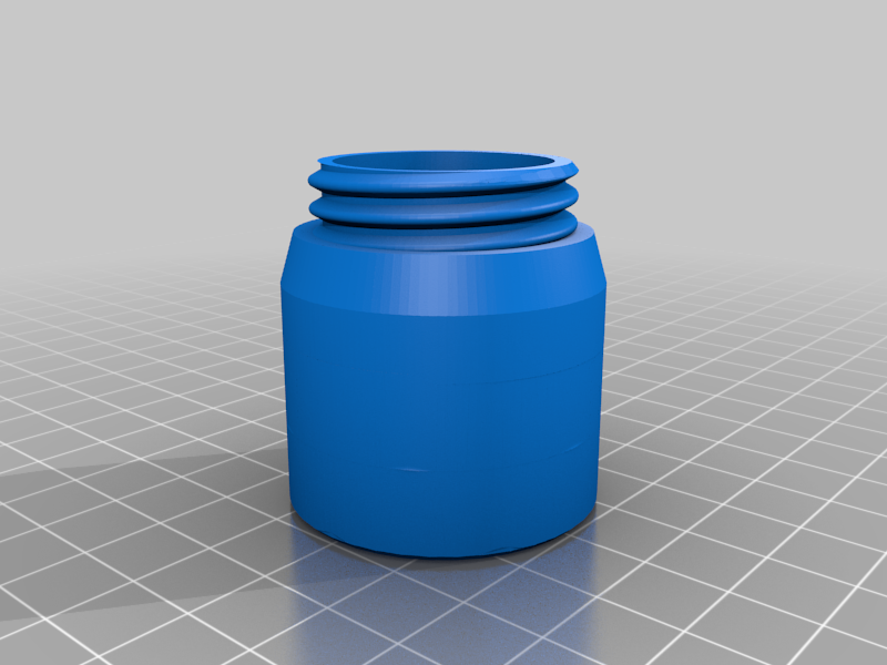 Free 3D file Stackable Jar with Threaded Base・3D printer model to ...