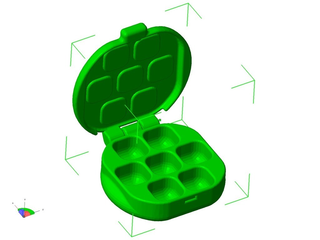 Free 3D file Travel Pill Box・3D printing template to download・Cults