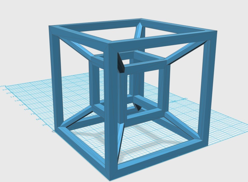 Free 3D file Tesseract・3D print design to download・Cults