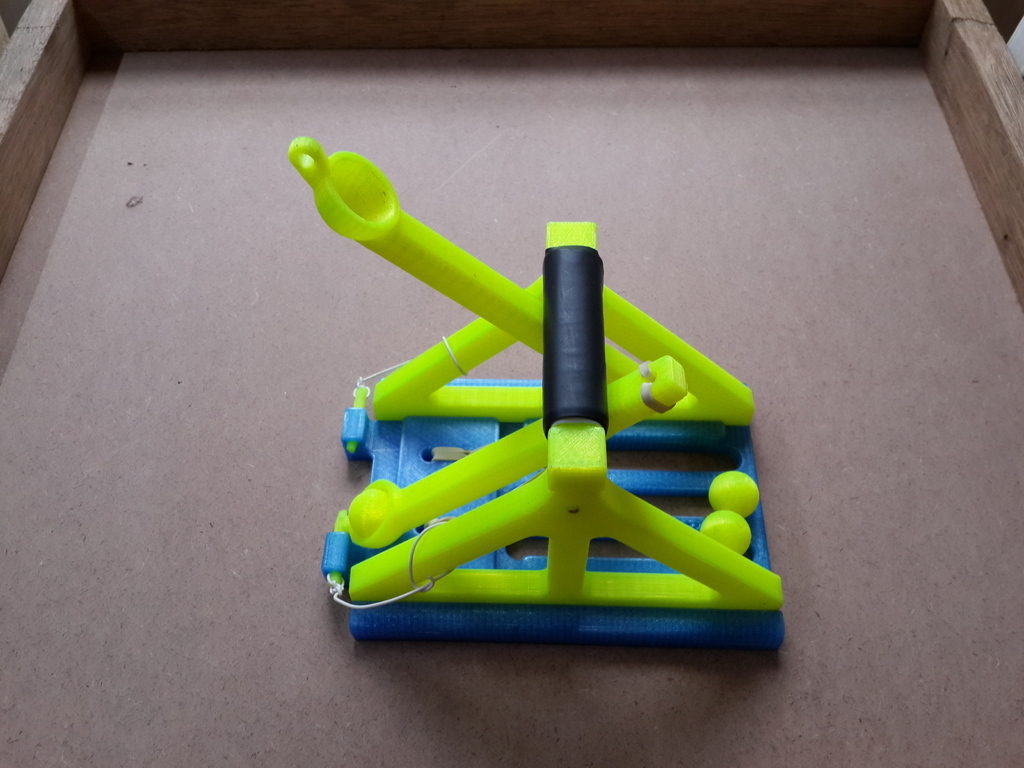 Free 3D file Dual Shot Catapult 🎲・3D printing design to download・Cults