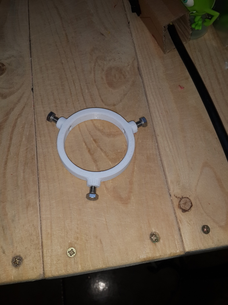 Free 3D file 50mm PVC tube Clamp 🗜️・3D printing model to download・Cults