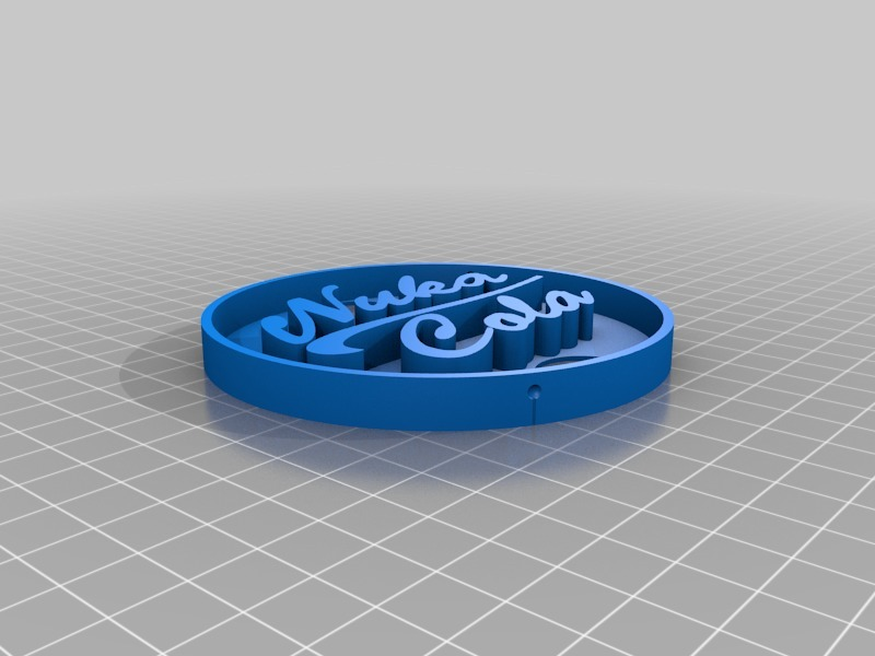 Free 3D file Fallout Nuka Cola Coaster・Template to download and 3D ...