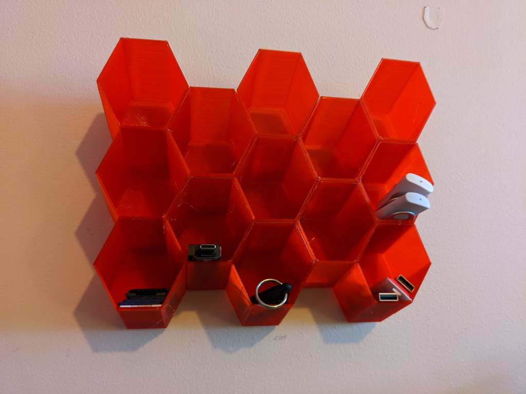 Free 3D file Hex storage pods 🏢・Object to download and to 3D print・Cults