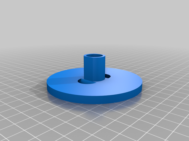 Free 3D file Oblate Disc Powdered Supplement Loader・3D printer design ...