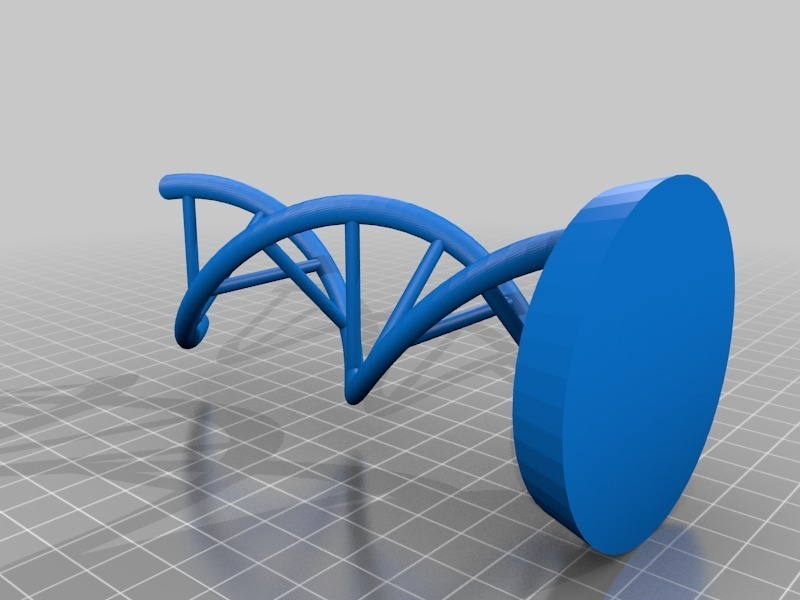 3d Dna Double Helix Model