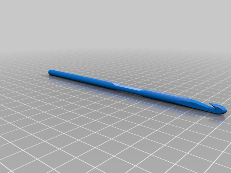 Free 3D file H Crochet Hook 🪝・3D printing idea to download・Cults