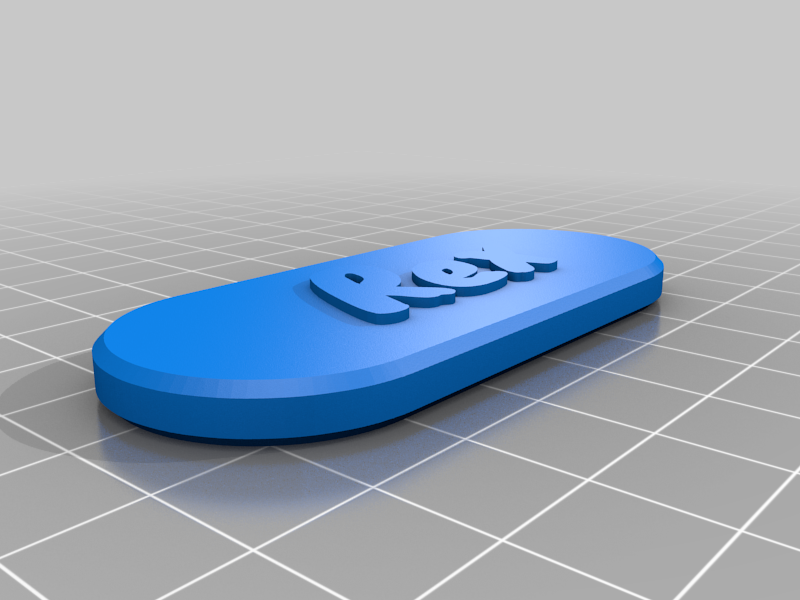 Free 3D file Rex Name Tag・3D print design to download・Cults