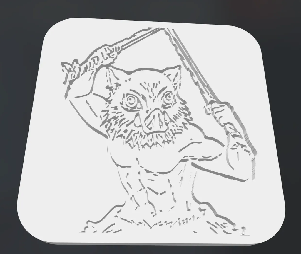 Free 3D file Demon Slayer: Kimetsu no Yaiba Coasters・3D print design to ...