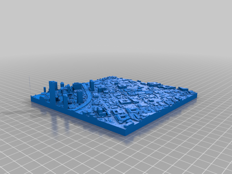 Free STL file 3D Model of Houston, Texas, USA SAMPLES・3D printing ...