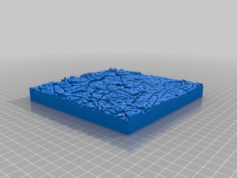 Free 3D file 3D MODEL OF MADRID, SPAIN SAMPLE・3D printer model to ...