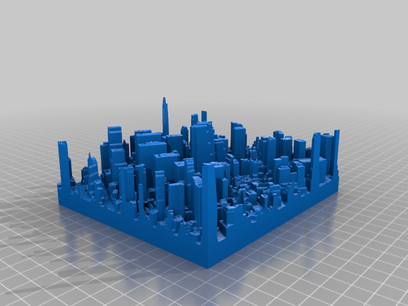 Fichier 3D gratuit 3D MANHATTAN MIDTOWN, NEW YORK, ÉCHANTILLONS・Plan à ...
