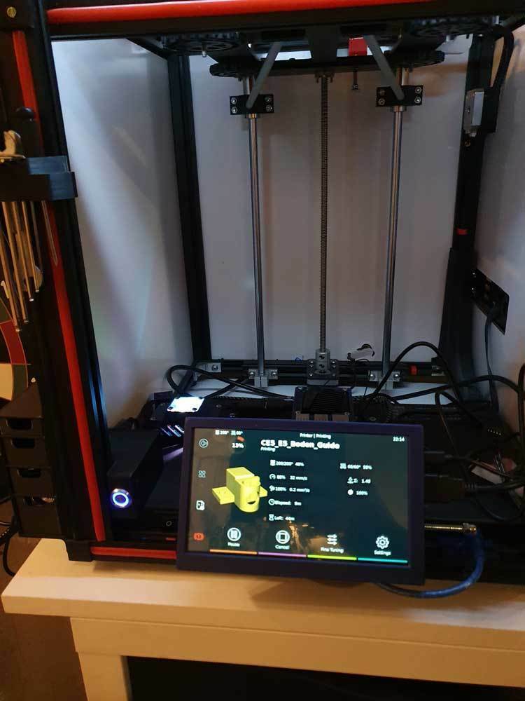 Free STL file Bigtreetech HDMI7 screen Case RatRig with adjusted hinge ...