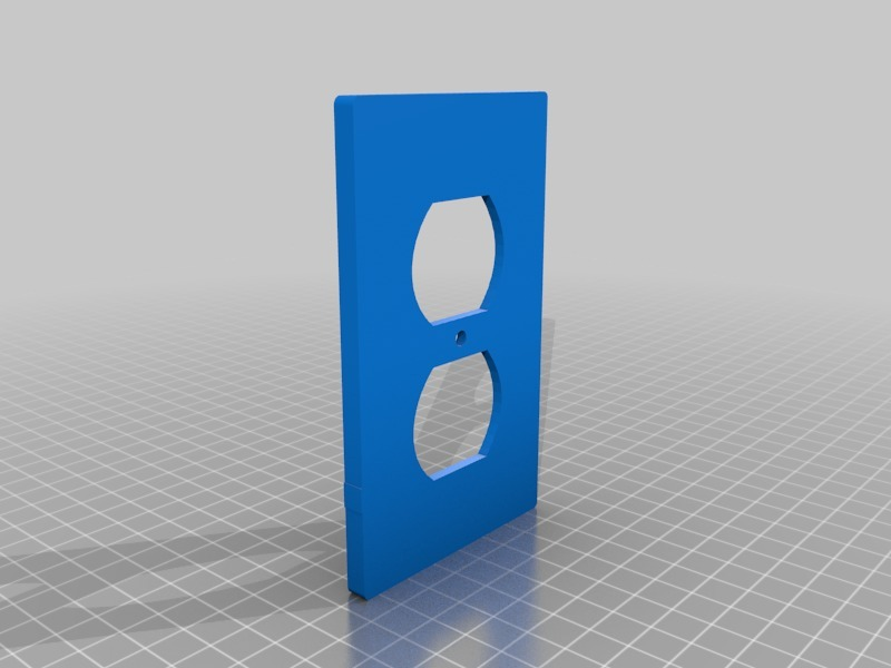 Free 3D file Wall Socket Cover・Object to download and to 3D print・Cults