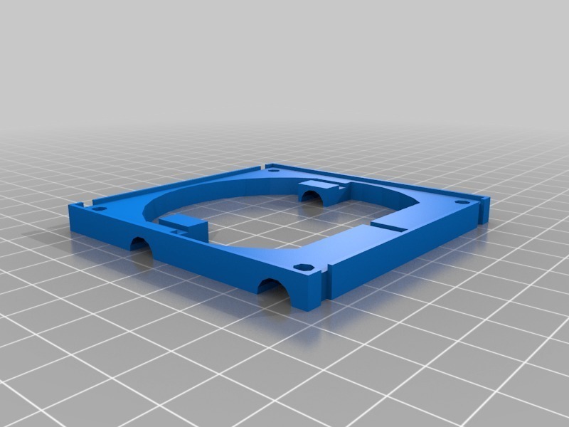 Free 3D file Printrbot Printrboard cooling fan bar mount・3D printer ...
