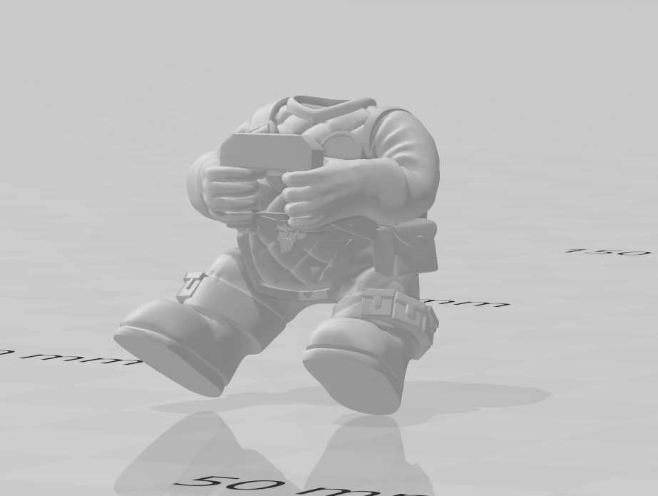 Free 3D file Space Dwarves sidecar gunner 🛰・Template to download and 3D ...