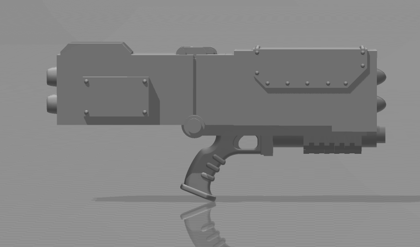 Free 3D file John-Matrix pattern Light Rocket Launcher・3D printable ...