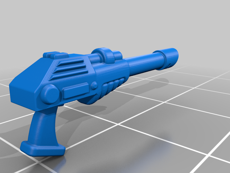 Free 3D file Space Dwarves Ryza pattern Lasgun・3D printing design to ...