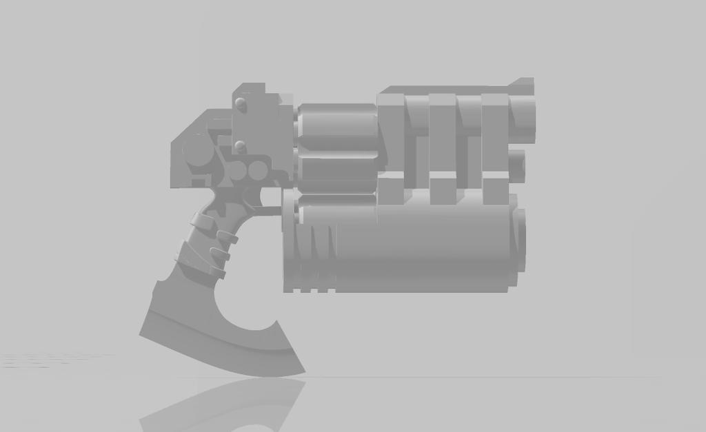 Free 3D file Space Dwarves Redemptor Revolver 🛰・3D printable design to ...