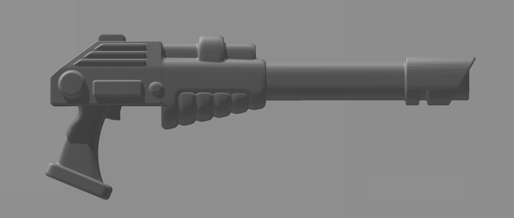 Free 3D file Space Dwarves Ryza pattern Lasgun・3D printing design to ...