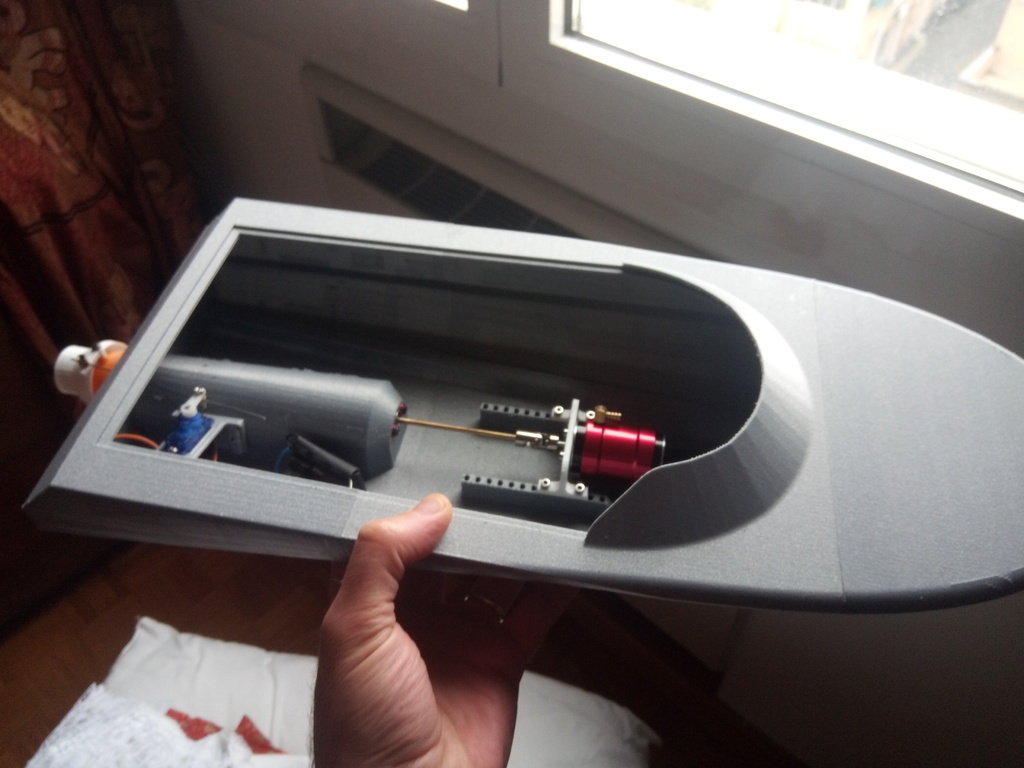 Fichier 3D gratuit Bateau RC JetFlash Water Jet・Plan imprimable en 3D à ...