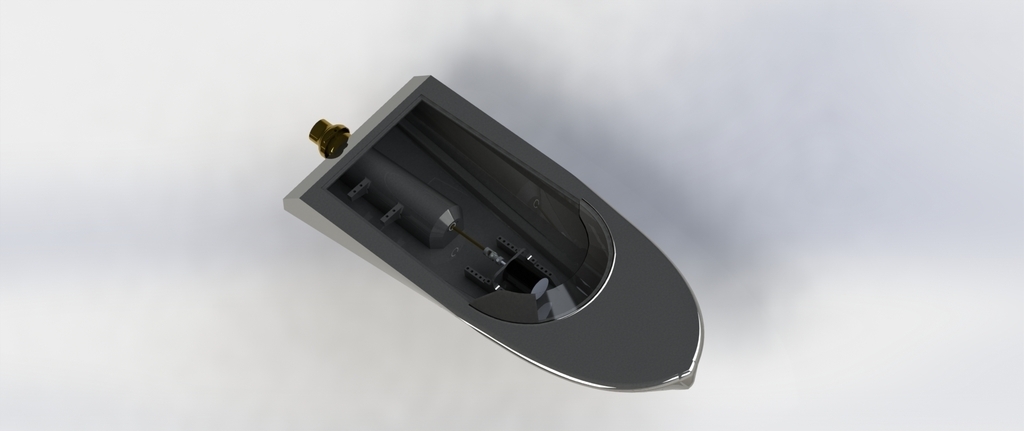 Free 3D file JetFlash Water Jet RC Boat・3D printing design to download ...