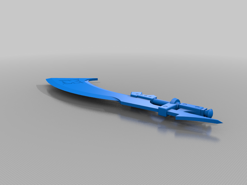 Free 3D file Karuma Cleaver 🎮・3D print object to download・Cults