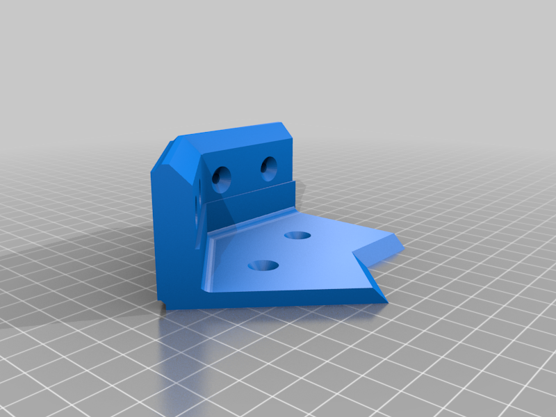 Free 3D file 135 degree angle bracket・3D print model to download・Cults