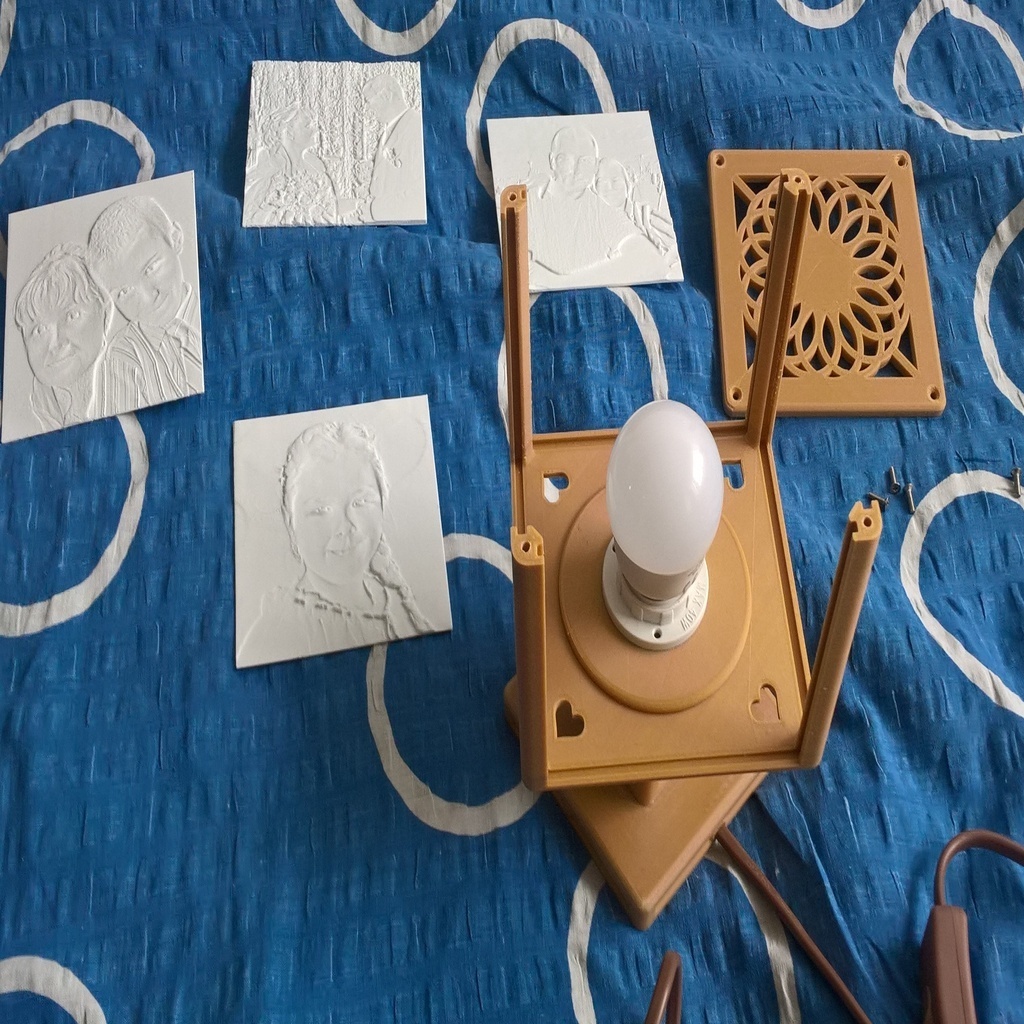 Free 3D file Lithophane lamp 🔦・3D printable model to download・Cults