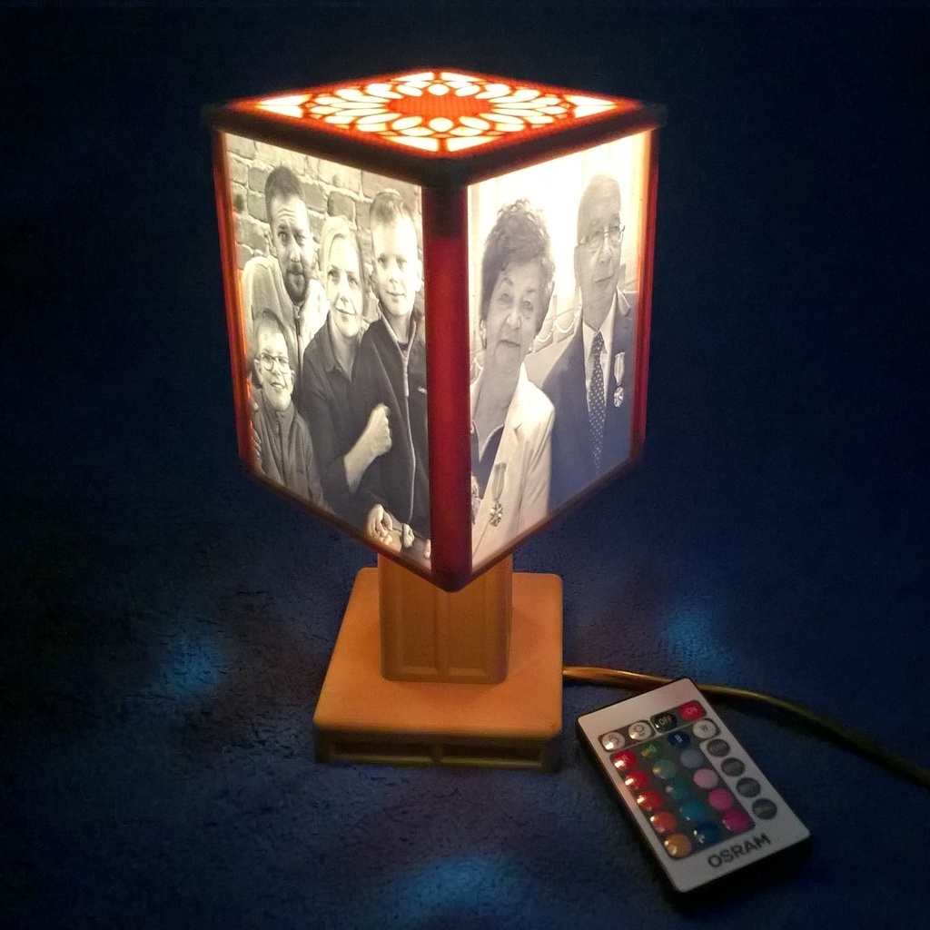 Free 3D file Lithophane lamp 🔦・3D printable model to download・Cults