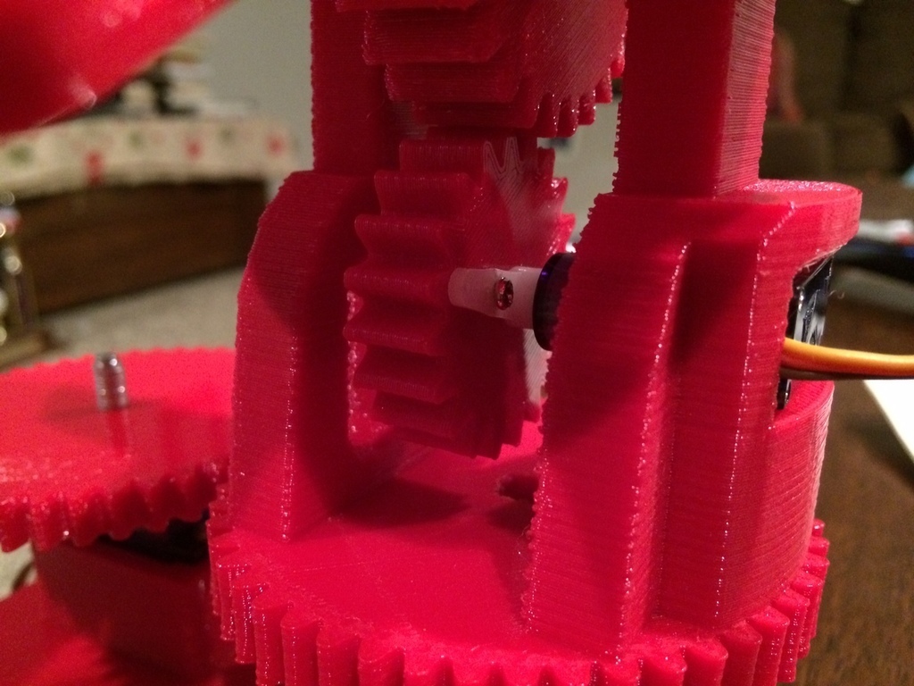 Free 3D file New Vertical Servo Gear・3D printable object to download・Cults Free 3D file New Vertical Servo Gear・3D printable object to download・Cults