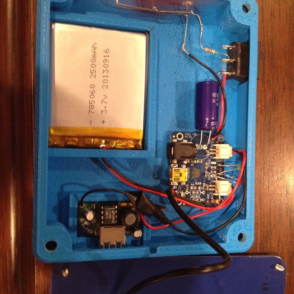 Free 3D file Solar Charger & Flashlight w/ Updated Wiring・3D printable ...