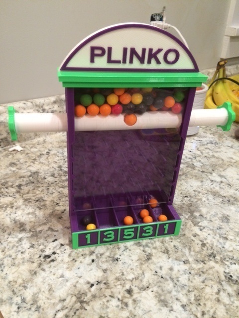 Free 3D file Candy Plinko 🍬・3D printer design to download・Cults