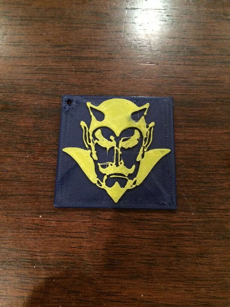 Archivo 3D gratis Llavero Blue Devil・Plan de la impresora 3D para ...